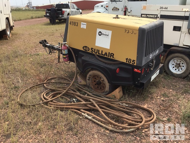 Sullair 185 CA 185 cfm Mobile Air Compressor in Decker, Montana, United ...