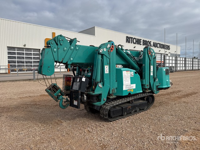 2016 Maeda MC285CRME-2 Grue Araignee Spider Gru cingolata telescopica ...