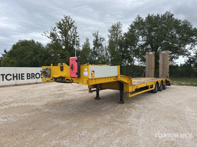 2007 Faymonville TL3GE Tri/A Semi-Remorque Porte-Engins 3 Essieux Low ...