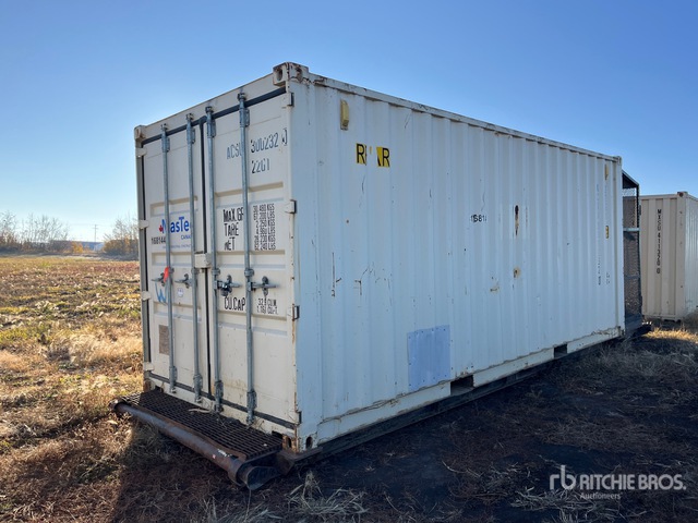 2012 20 ft Standard Skid Mounted Storage Container | Ritchie Bros ...