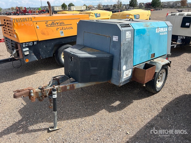 2008 Airman PDS185S 185 cfm Mobile Air Compressor (Inoperable ...