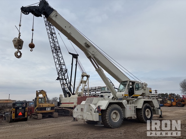 P & H CN150 50 ton 4x4 Rough Terrain Crane | Ritchie Bros. Auctioneers