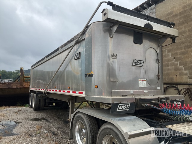 2017 East 36 ft T/A Aluminum End Dump Trailer in Belpre, Ohio, United ...