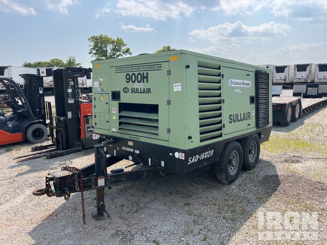 2016 Sullair 900HAF DTQ 900 cfm Mobile Air Compressor | Ritchie Bros ...