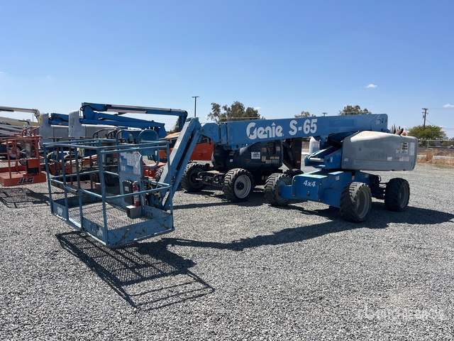 2007 Genie S-65 4WD Dual Fuel Telescopic Boom Lift | Ritchie Bros ...