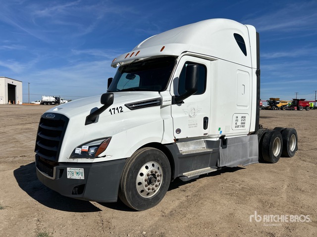 2018 Freightliner Cascadia 126 6x4 T/A Sleeper Truck Tractor ...