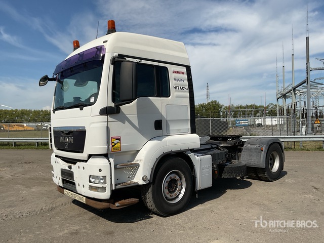 2009 MAN TGS HE 19 FT 4x2 S/A Sleeper Truck Tractor | Ritchie Bros ...