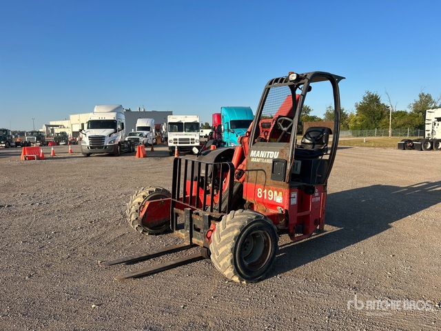 2015 Manitou TMT55FLHT 5500 lb 3x3 Truck Mounted Forklift | Ritchie ...