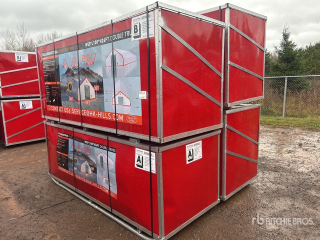 2025 HIlls Industrial 1005026 50 ft x 100 ft x 26 ft Storage Building ...