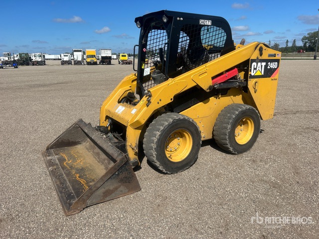2017 Cat 246D Two-Speed Skid Steer Loader | Ritchie Bros. Auctioneers
