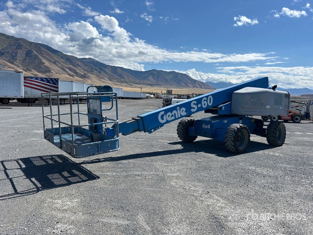 2007 Genie S60 4WD Diesel Telescopic Boom Lift | Ritchie Bros. Auctioneers