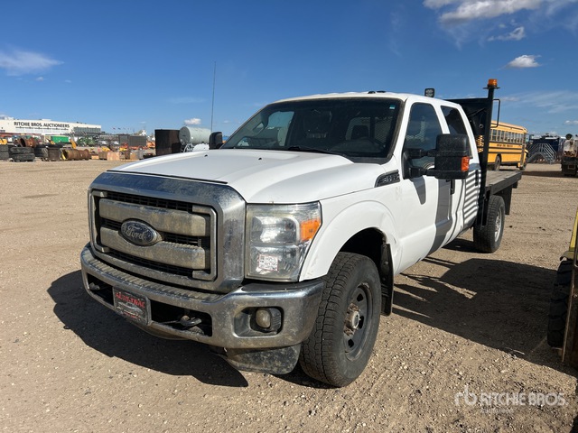 2016 Ford F-350 XLT 4x4 Crew Cab Flatbed Truck (Inoperable) | Ritchie ...