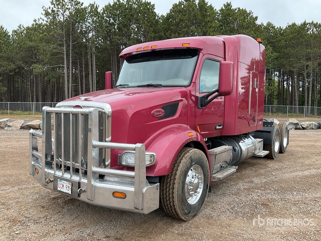2017 Peterbilt 567 6x4 T/A Sleeper Truck Tractor | Ritchie Bros ...