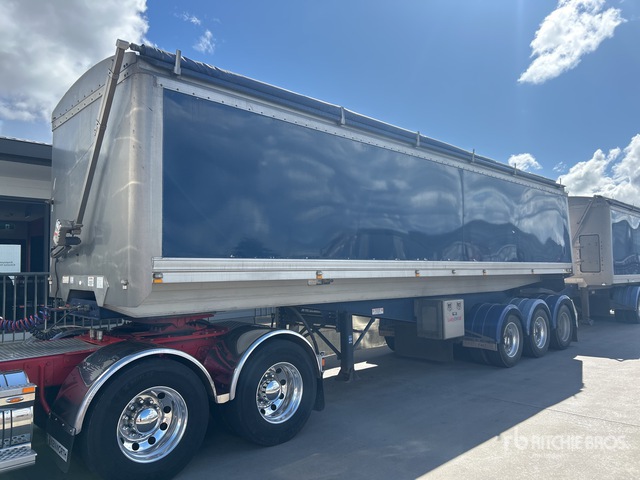 Lusty EMS Tri/A Stag B-Double Lead Tipping Trailer | Ritchie Bros ...