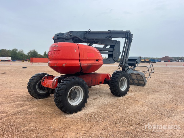 2007 Manitou 160ATJ 4WD Nacelle Telescopique Articulating Boom Lift ...