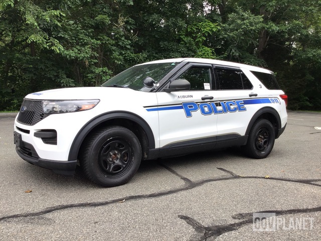 Surplus 2021 Ford Explorer Police Interceptor AWD SUV in Auburn, New ...