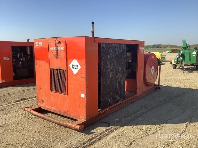 50 kW Skid-Mounted Enclosed Generator Set | Ritchie Bros. Auctioneers