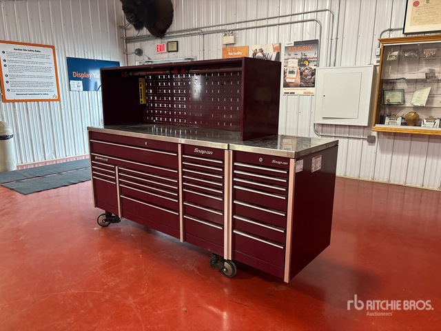 Snap-On KRL7023PM 7 ft 9 in 19-Drawer Tool Cabinet | Ritchie Bros ...