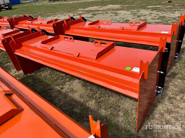 2025 Kit Containers QT-SP-8-23-PB 93 in Skid Steer Snow Pusher (Unused) | Ritchie Bros. Auctioneers