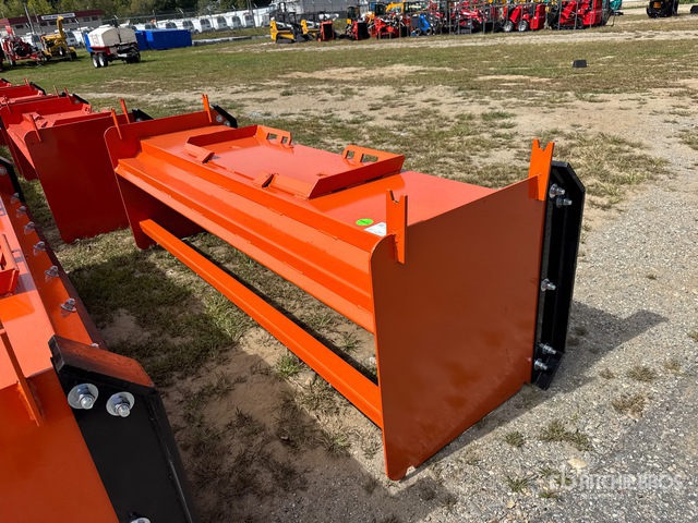 2025 Kit Containers QT-SP-8-23-PB 93 in Skid Steer Snow Pusher (Unused) | Ritchie Bros. Auctioneers