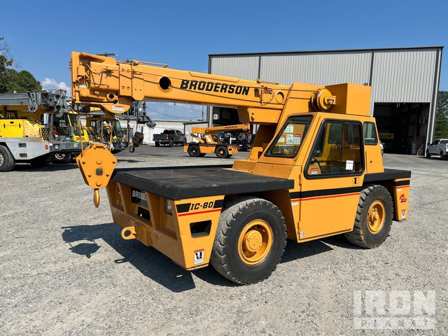 1989 Broderson IC-80-1D 8.5 ton 4x2 Carry Deck Crane | Ritchie Bros ...