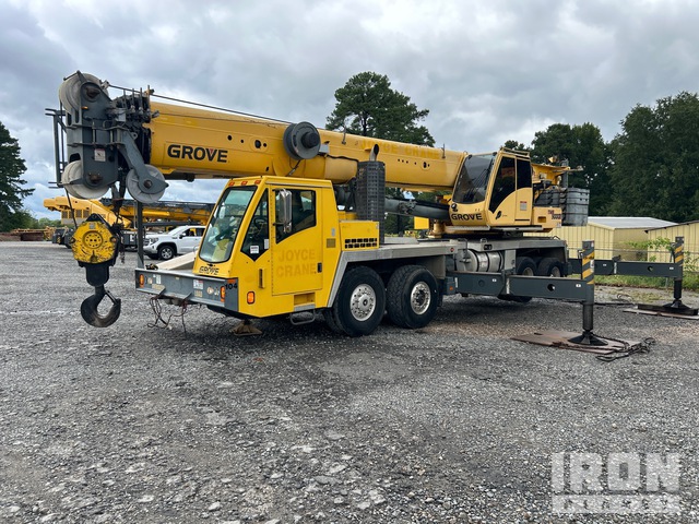 2008 (unverified) Grove TMS9000E 110 ton 8x4 Hydraulic Truck Crane ...