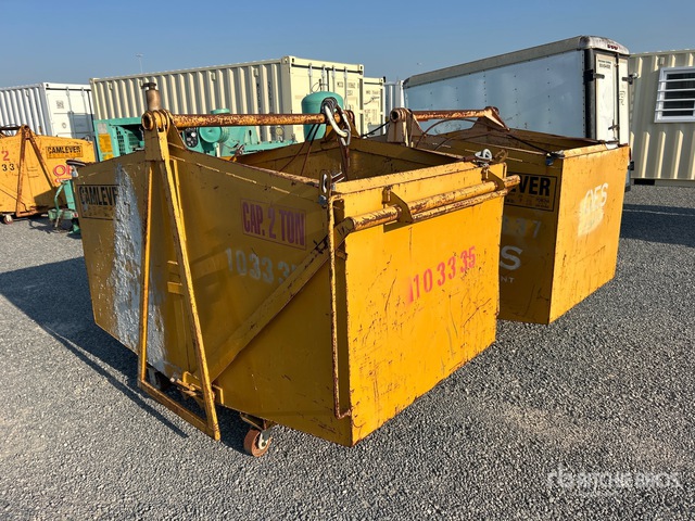 Quantity of (2) 2017 Camlever TB-400 4 cu yd Trash/Material Handler ...