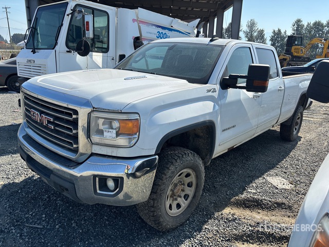 2015 GMC Sierra 3500HD SLE 4x4 Crew Cab Ute (Inoperable) | Ritchie Bros ...
