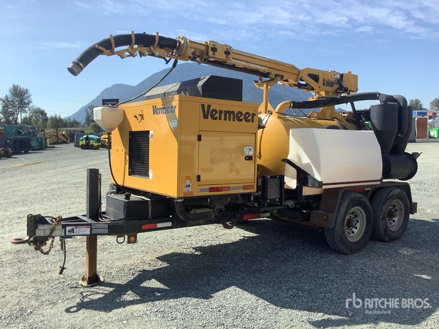 2013 Vermeer V500LE-HD 500 gal T/A Remorque d'excavation sous vide ...