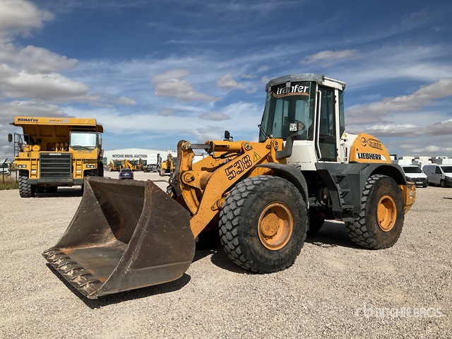 2007 Liebherr L538 Wheel Loader | Ritchie Bros. Auctioneers