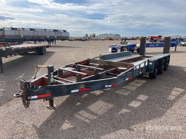 1997 Belshe 22 ft Tri/A Equipment Trailer | Ritchie Bros. Auctioneers