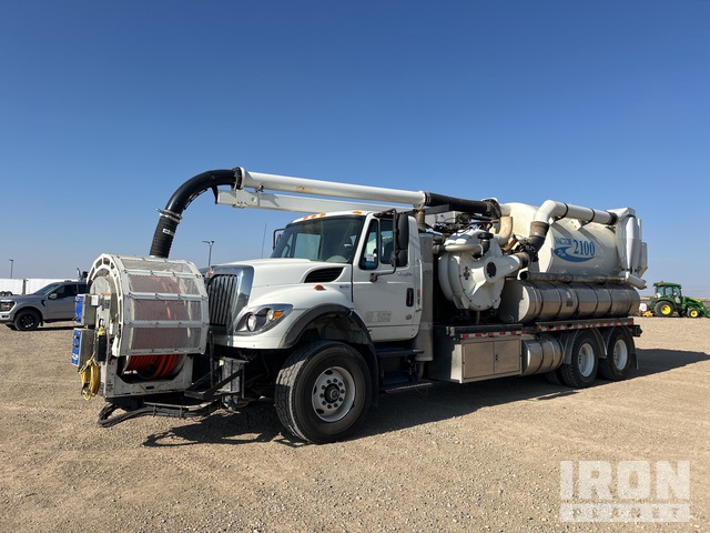 Vactor 2100 plus on 2012 International 7500 6x4 Vacuum Excavator Truck ...