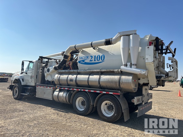 Vactor 2100 plus on 2012 International 7500 6x4 Vacuum Excavator Truck ...