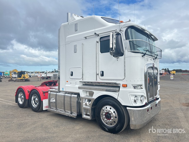 2017 Kenworth K200 Big Cab Aerodyne 6x4 T/A Sleeper Truck Tractor ...