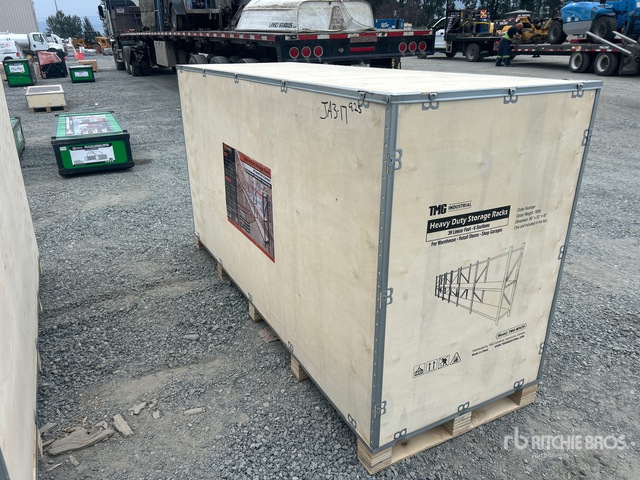 TMG WH39 39 linear ft Heavy Duty Storage Shelving (Unused) | Ritchie ...