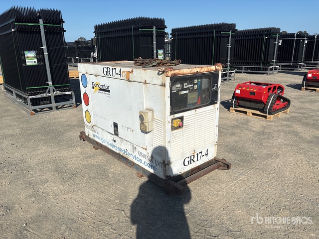 Stamford GR17-4 17 kVA Skid-Mounted CNV power rating Generator ...