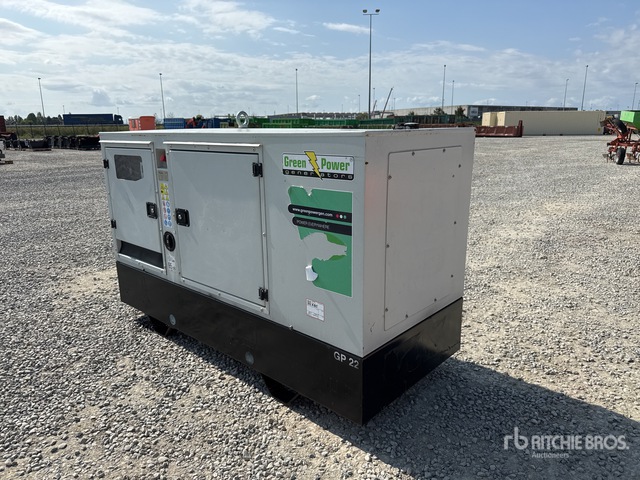 2022 Green Power GP22 S/B-N 20 kVA Generator Set | Ritchie Bros ...