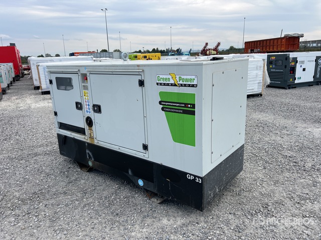2024 Green Power GP33 S/B-N 30 kVA Generator Set | Ritchie Bros ...