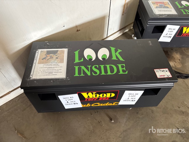 Wood Tuff Tow 48 In Box w/ 7 pc Cadet Tool Kit | Ritchie Bros. Auctioneers