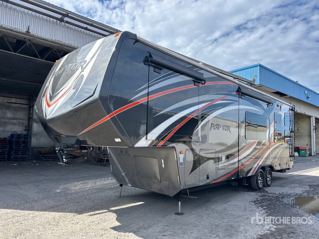 2013 Keystone Raptor 300MP 37 ft T/A Toy Hauler Travel Trailer ...