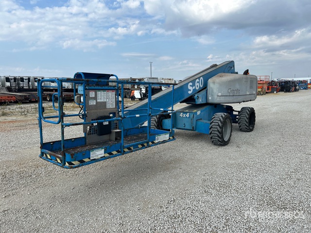 2005 Genie S60 4WD Diesel Telescopic Boom Lift | Ritchie Bros. Auctioneers