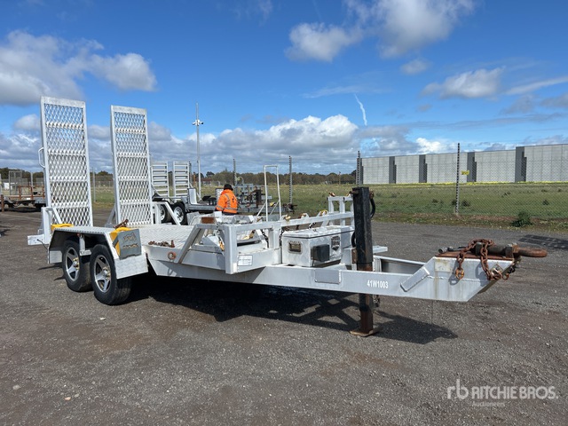 Jimboomba Trailers & Manufacturing 4 m Bogie/A Equipment Trailer ...