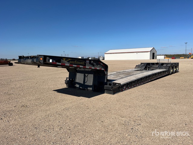 2024 Kaufman Tri/A Double Drop Removable Gooseneck Lowboy Trailer ...