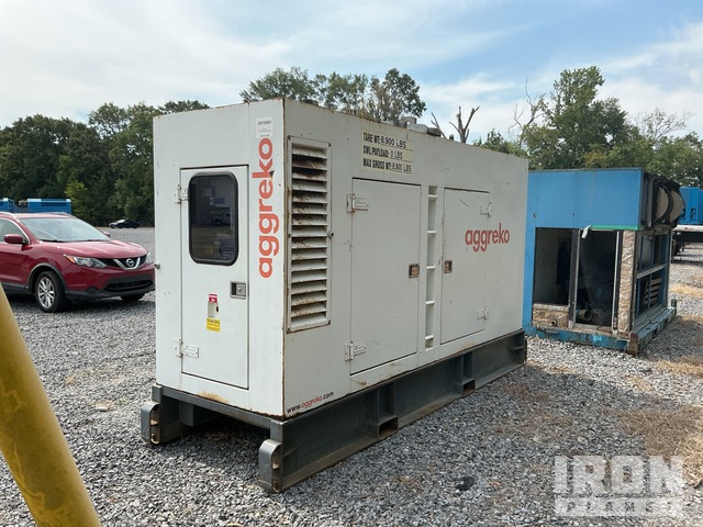 2009 Aggreko 255 kVA Skid-Mounted Generator Set in Baton Rouge ...