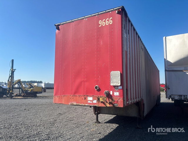 1996 Western 53 ft x 102 in Quad/A Belly Chip Trailer | Ritchie Bros ...