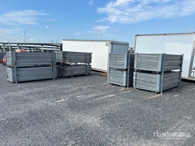 Quantity of (8) Pallets of Doka Edge Protection/Guardrail System Varios ...