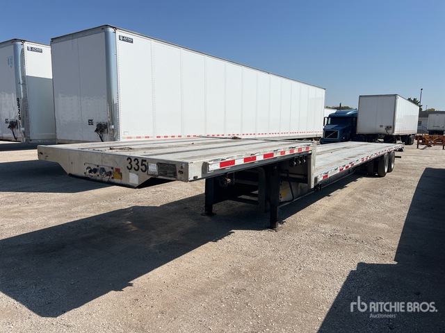 2016 Transcraft 53 ft T/A Single Drop Step Deck Trailer | Ritchie Bros ...