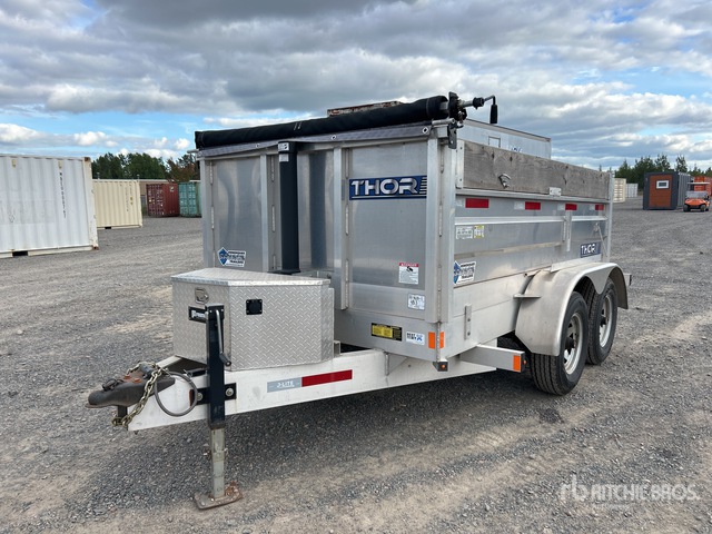 2023 Thor 10 ft T/A Aluminum Tipping Utility Trailer | Ritchie Bros ...