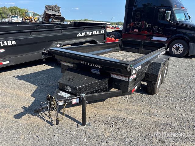2026 Industrias America FT510 14 ft T/A Tipping Utility Trailer ...