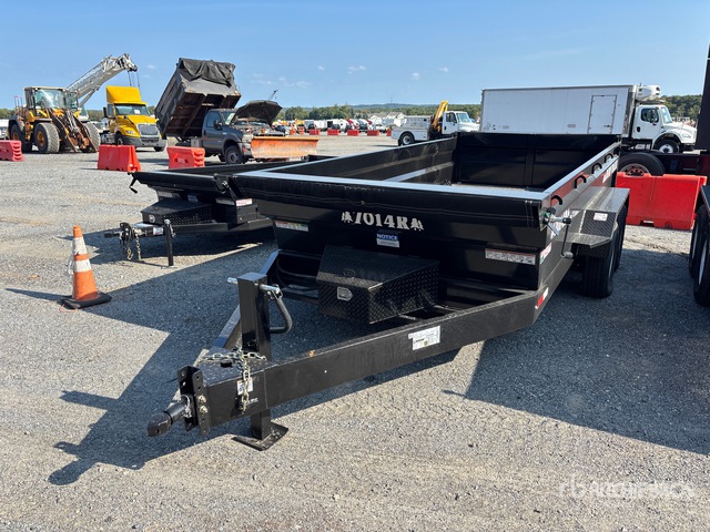 2026 Industrias America 7014R 22 ft T/A Tipping Utility Trailer ...